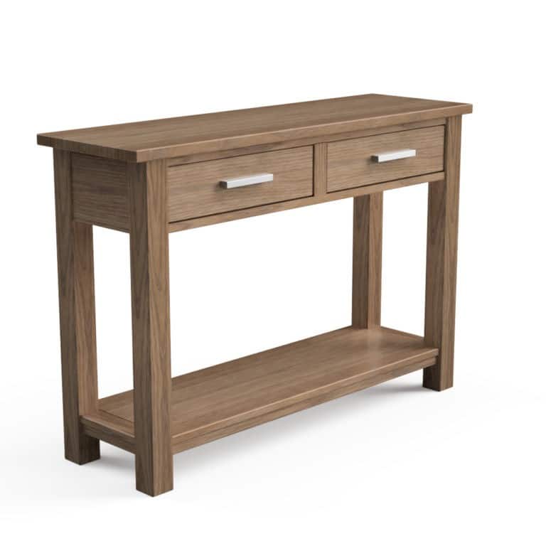 Quercus Solid Oak Console Table