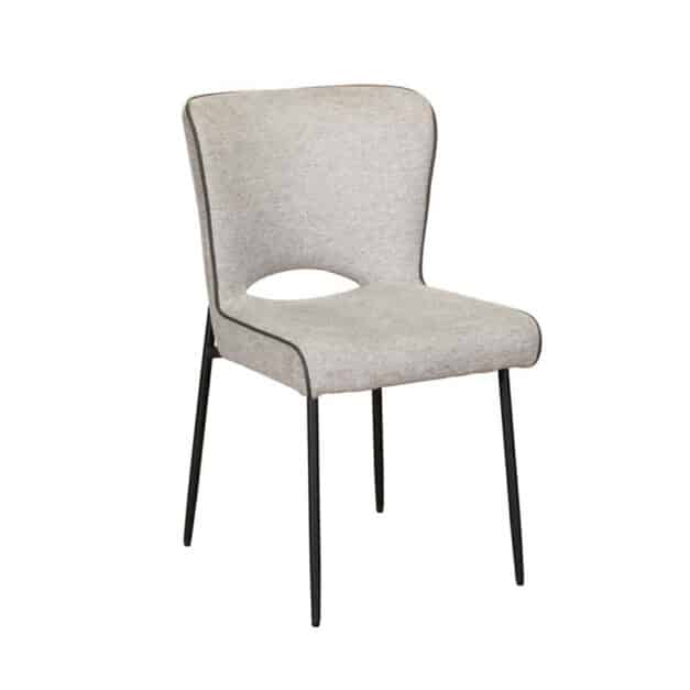 Maya Light Grey Dining Chair - Con-Tempo Furniture Showroom Warminster