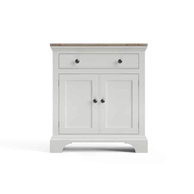Henley Small Painted Sideboard with limed oak top