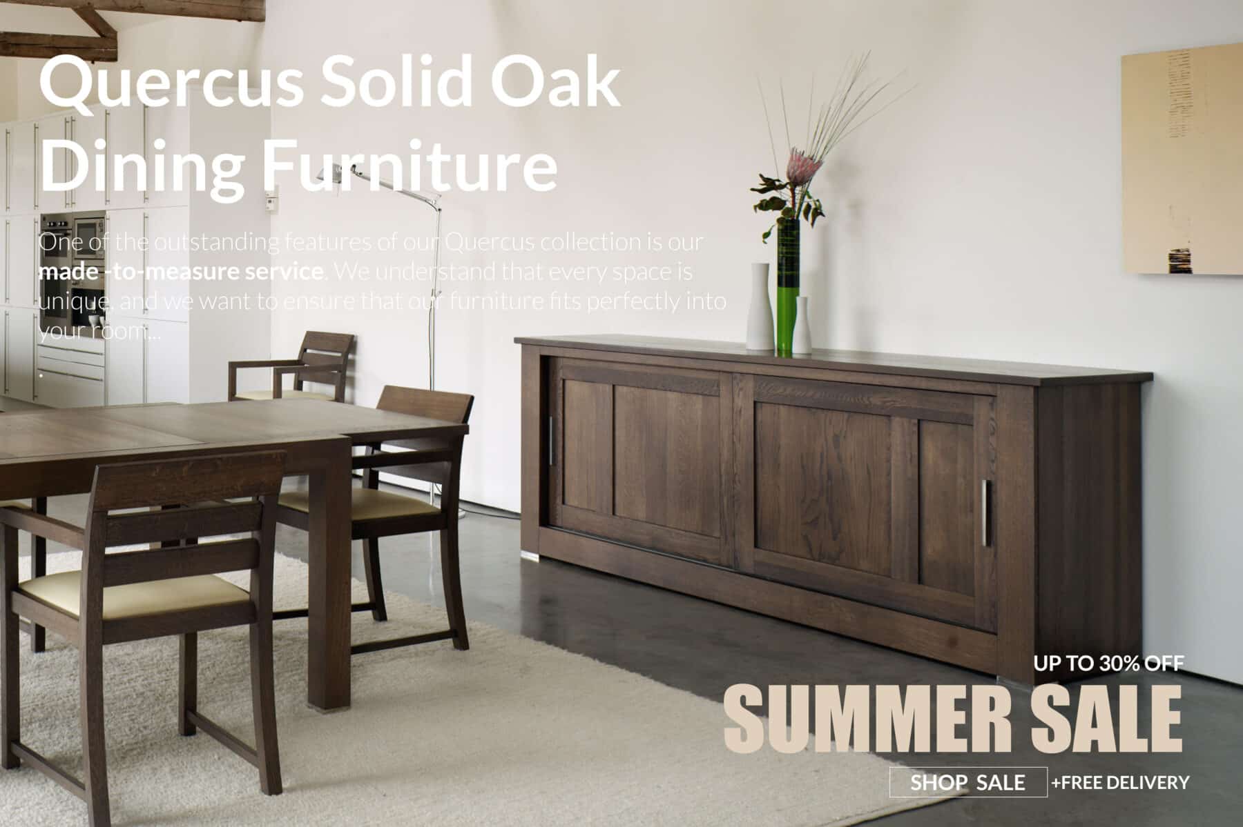 Genuine British Made Furniture - Custom made - Free Delivery